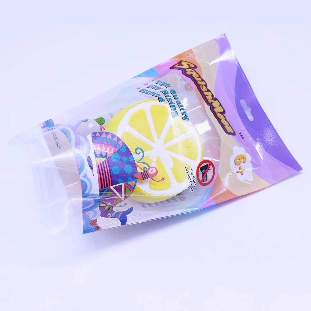 Yellow Big Lemon Rising Scented Jumbo Squishy Stress Relief Squeeze ...