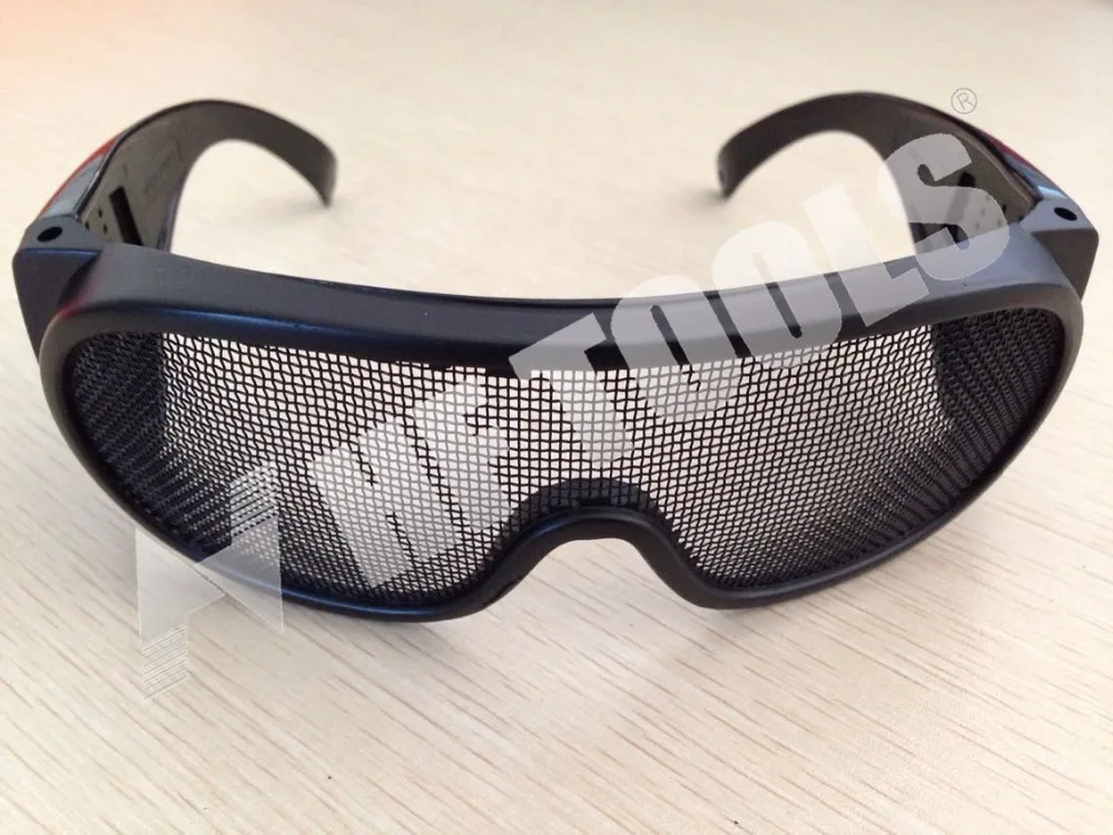 Safety Working Glasses With Mesh And Wire Mresh Lens Safety Spectacles Buy Safety Glasses With