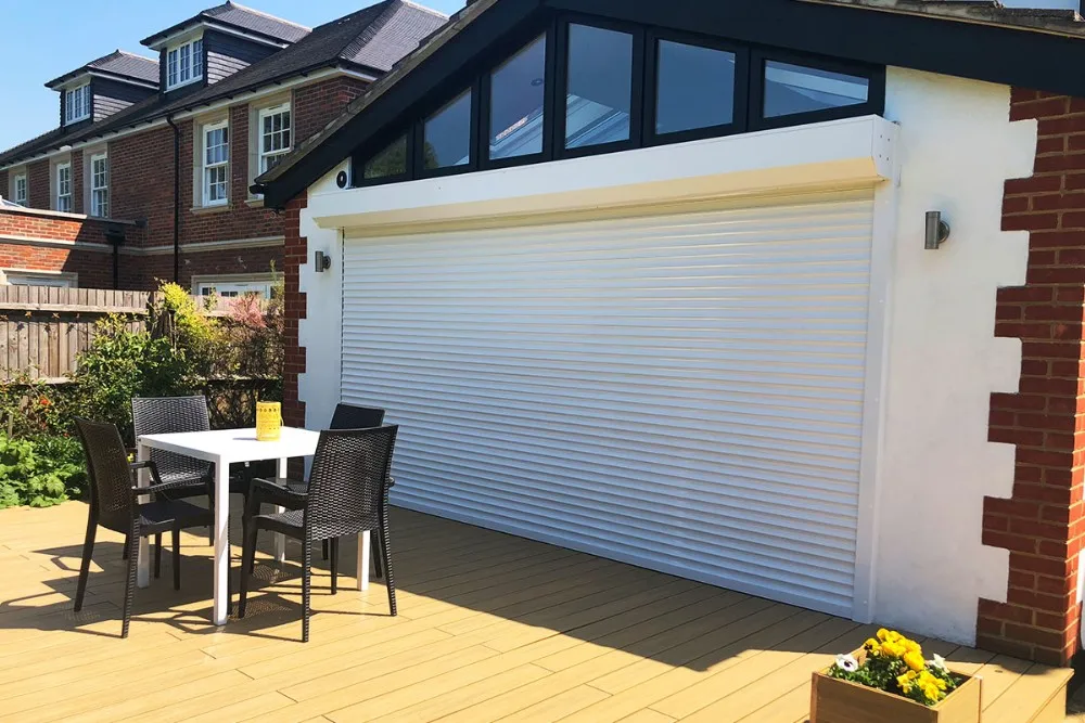 Customized Modern Swing Aluminum Roller Shutter Garage Door Home ...