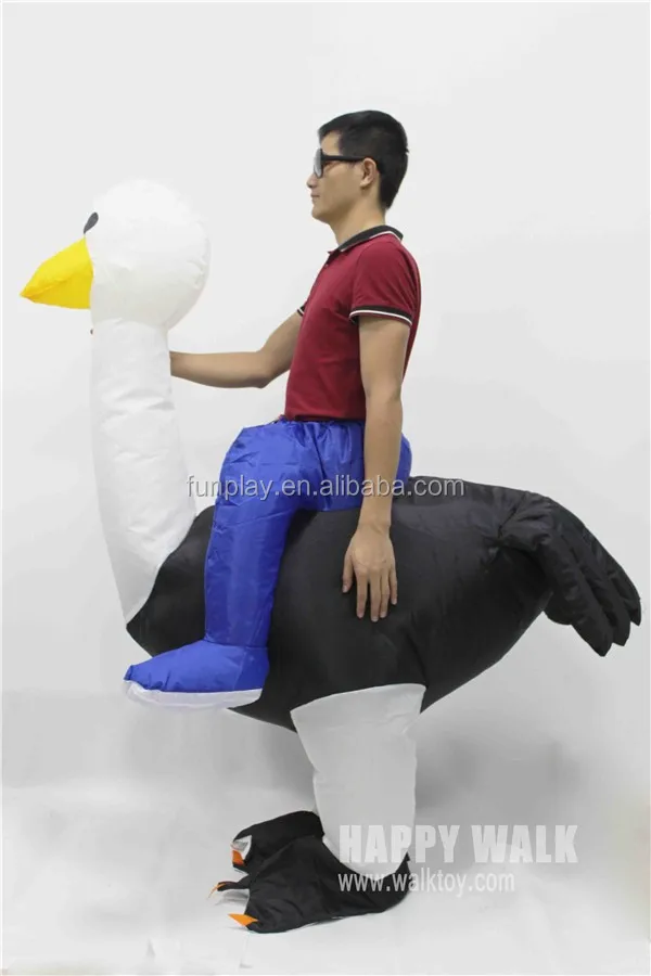 Kostum Cosplay Halloween Berkuda On Hewan Burung Unta Kostum Tiup ...