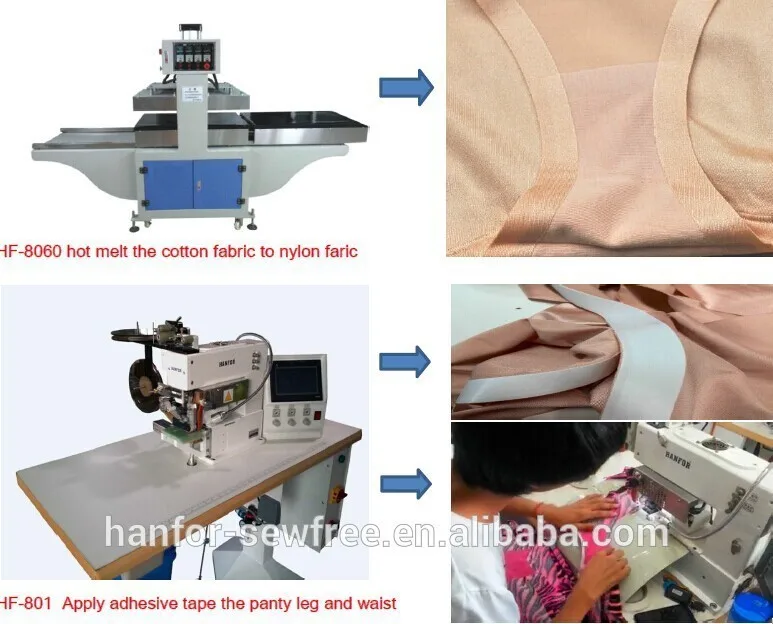 Seamless Lap Seam Joint Bonding Machine For Garment Hanfor - Buy ...