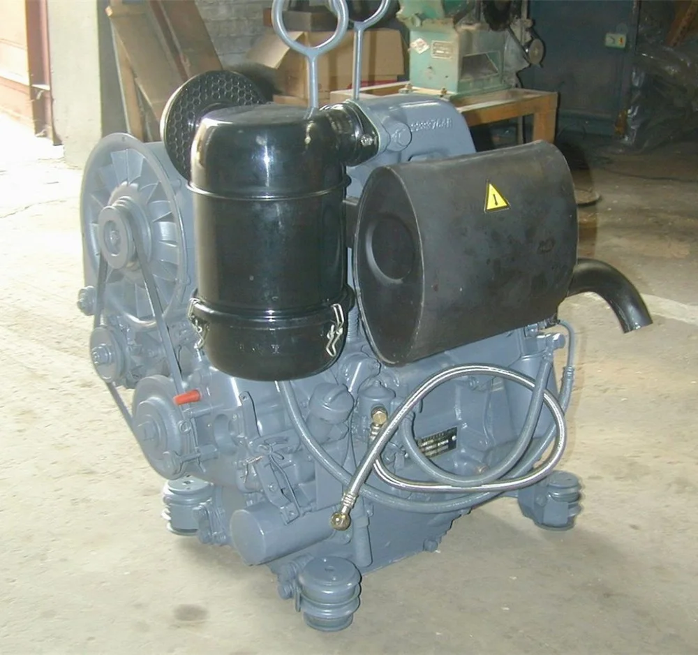 Deutz F2L511 2 Cylinder Air-Cooled Diesel Engine, 20HP & 30HP ...