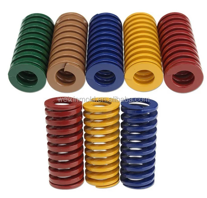 Misumi Small Yellow Flat Coil Spring - Lightweight & Durable