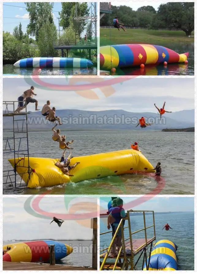 Water Catapult Blob - Inflatable Fun for Resorts & Hotels