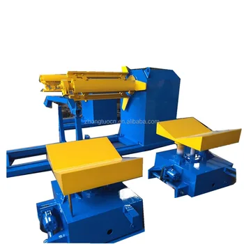 Wheels Equipped Sheet Metal Decoiler/uncoiler For Press Machine - Buy ...