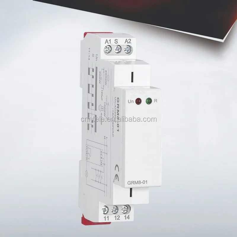 Grm8-01 Ac Dc12v~240v Relay,16a Latching Relay,Relay 230v Ac - Buy ...