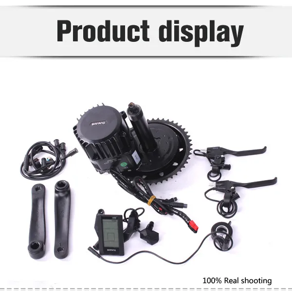 Super Speed 8fun Electric Bike Motor/ 48v 750w Bbs02 750w Mid Drive ...