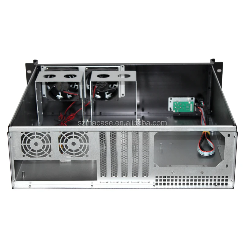 K339l Atx Rackmount Aluminum Server Case With Fan & Window
