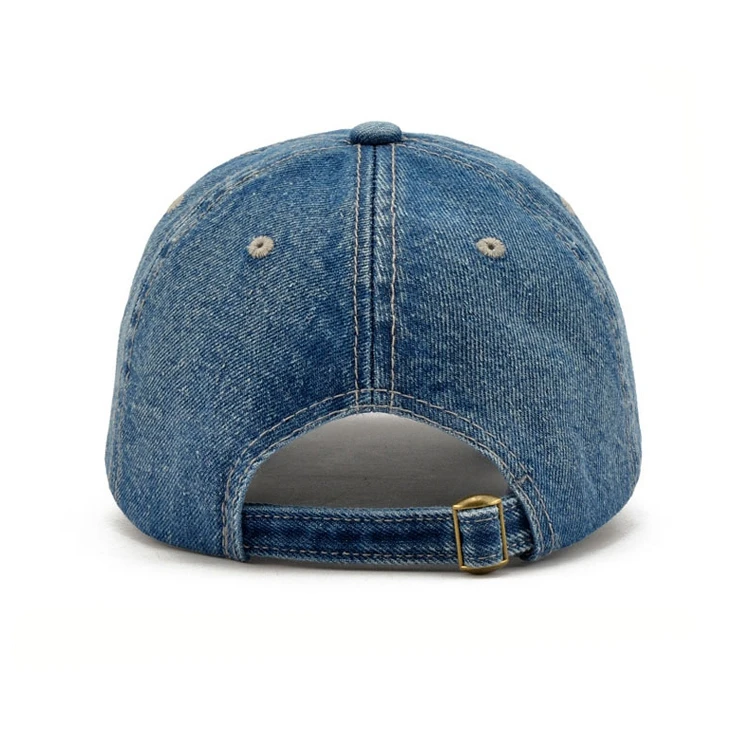 Custom Made Free Samples Blue Jean Caps,Plain Denim Cap - Buy Denim Cap ...