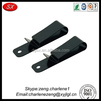 Spring Steel Belt Clip,Stainless Steel Flat Spring Clip,Spring Steel ...