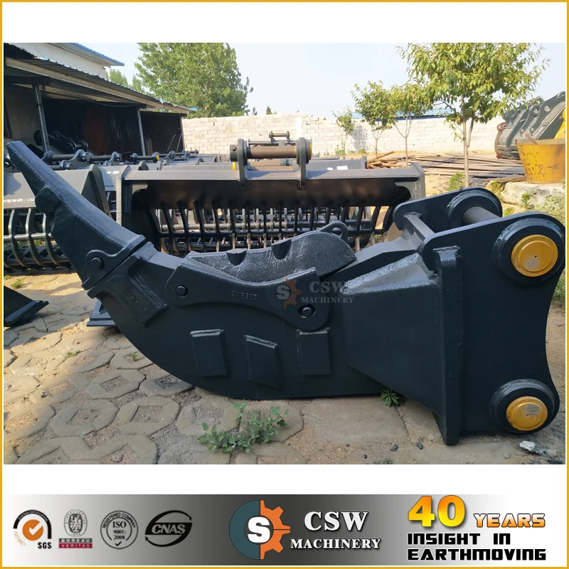 Excavator Hitachi Zx400lc Heavy Duty Ripper Using Extra Strong Teeth ...