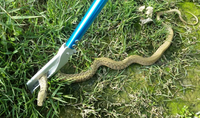 Aluminum Alloy Snake Grasper Plier Animal Pincer Snake Catchinig Tool ...