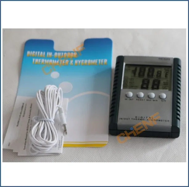 Factory Best Price Hc520 Digital Thermometer Hygrometer,Wall Clock ...