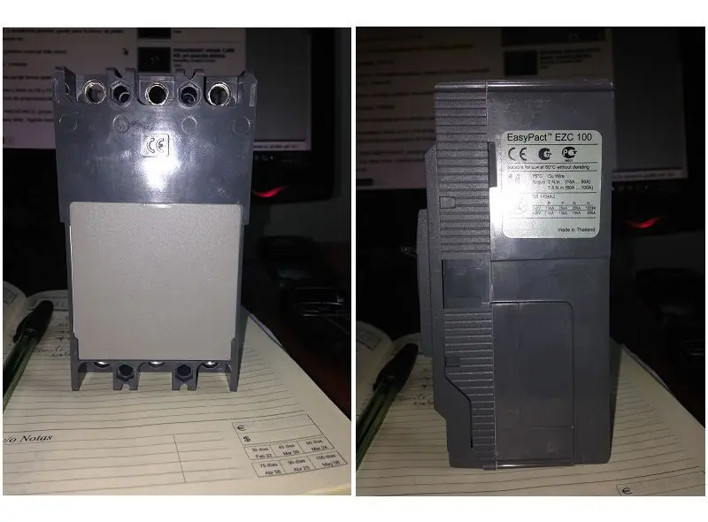 3p 100a Ezc100n Mccb Moulded Case Circuit Breaker - Buy Mccb,Ezc100n ...