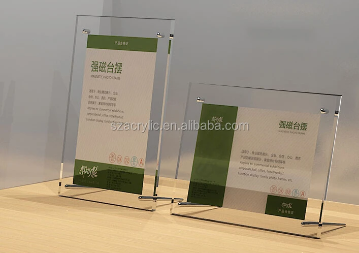 Acrylic Table Top Certificate Display Frame - Buy Acrylic Certificate ...