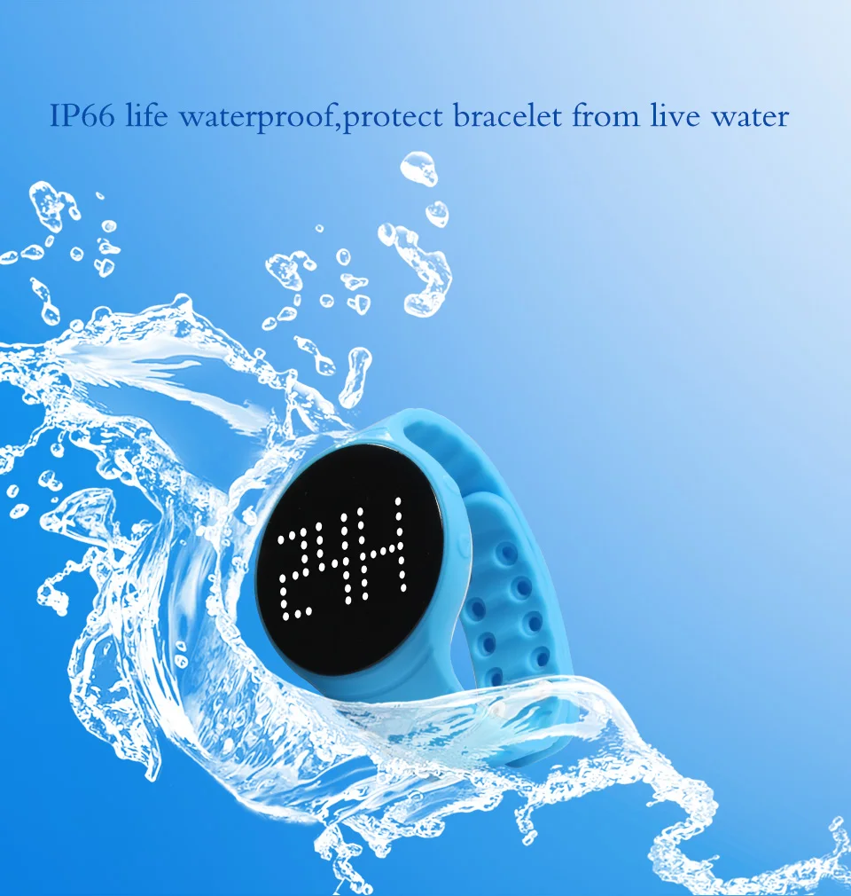 Smart Led Watch Countdown Vibration Timer Wrist Watch Cheap Waterproof ...