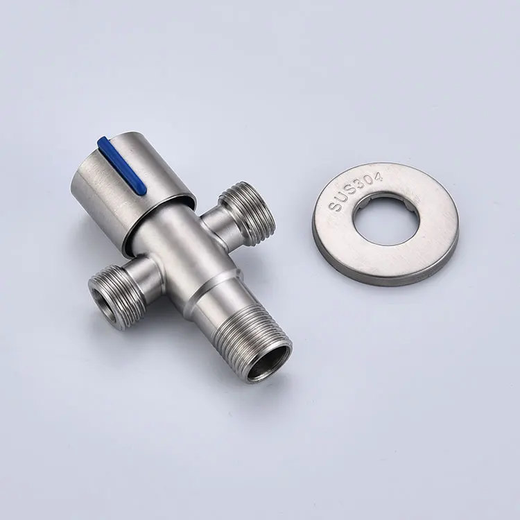 SUS304 body three way angle stop valve Products from Quanzhou Sugofu ...