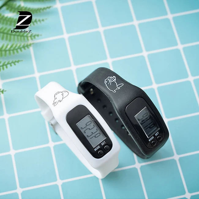 Hot Sales Promotion Gift Silicone Wrist Band Pedometer/step Counter ...