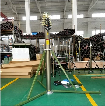 30m Heavy Duty Military Hydraulic Telescopic Mast - Buy Military ...