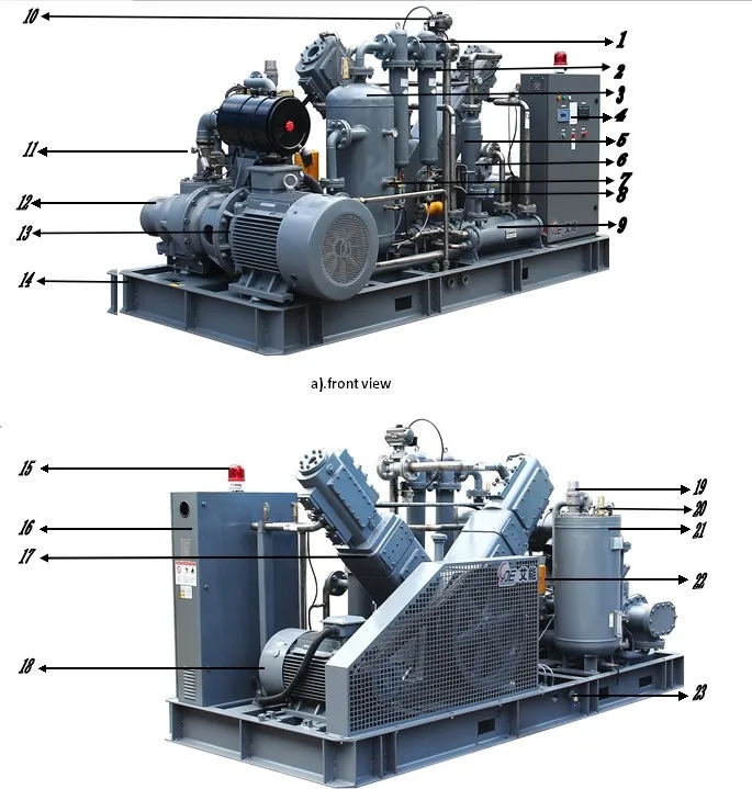 Oil Free Oxygen Booster Air Compressor - Buy Compressor,Booster ...