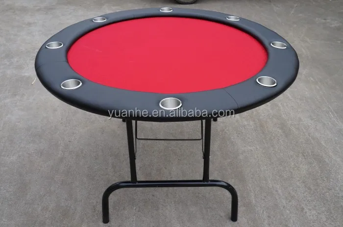 48 Inch 8 Person Folding Portable Round Poker Card Table For Sale - Buy ...