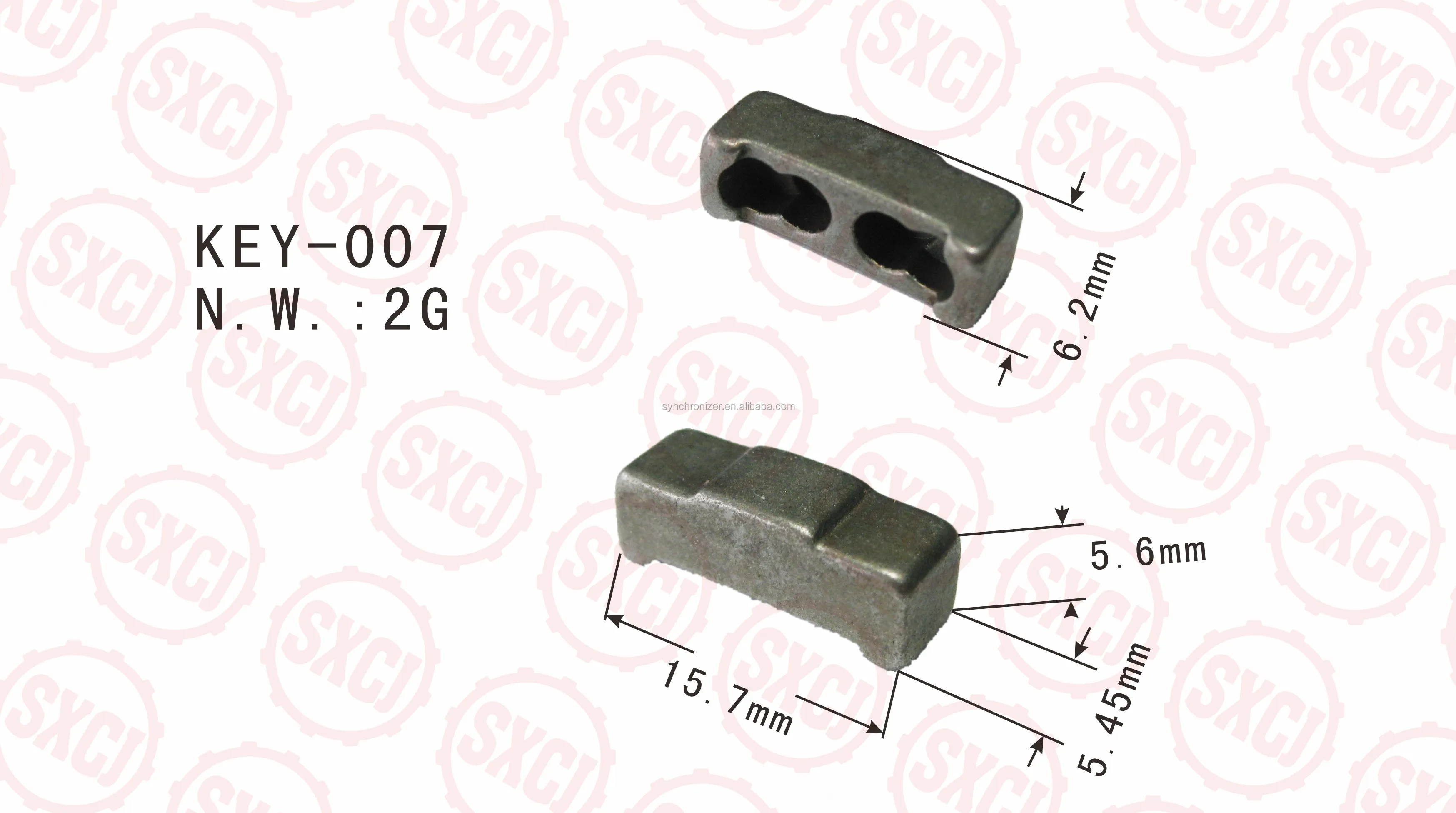 SYNCHRONIZER KEY/GEAR KEY /BLOCK KEY OEM ME601090/SXCJ-KEY007/KEY007-B