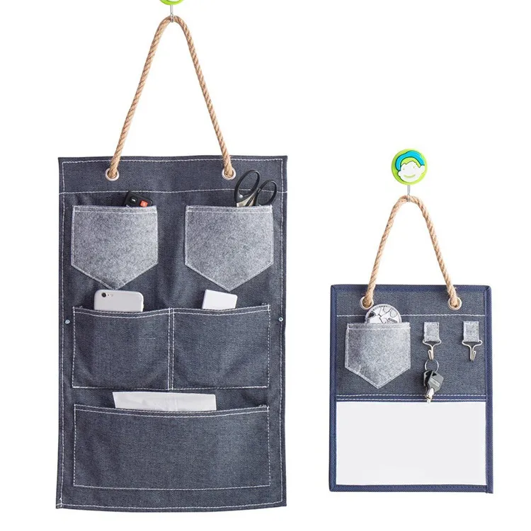 Fabric Wall Hanging Storage Pocket Wall Door Felt Organizer Storage ...
