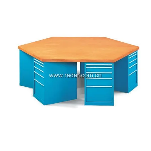 Hot Sale Factory Hexagonal Workstation/hexagonal Workbench - Buy Hot ...