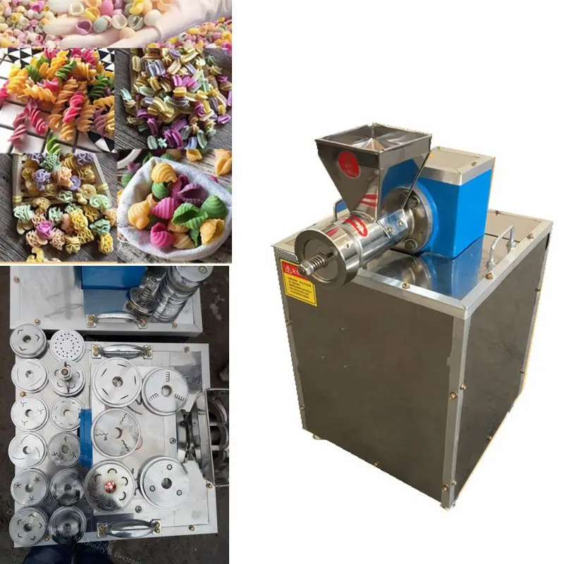 Industrial Fusilli Macaroni Shell Crisp Making Machine Extruded Pasta ...