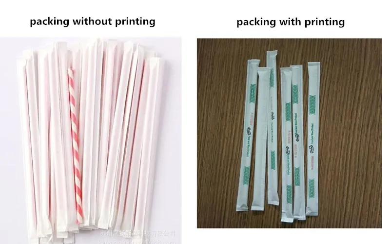 High Speed Paper Straw Packing Machine - Automatic & Efficient