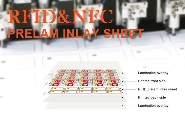 Pvc Smart Tk4100 Rfid Card Inlay Sheet Prelam - Buy Card Inlay,Rfid ...