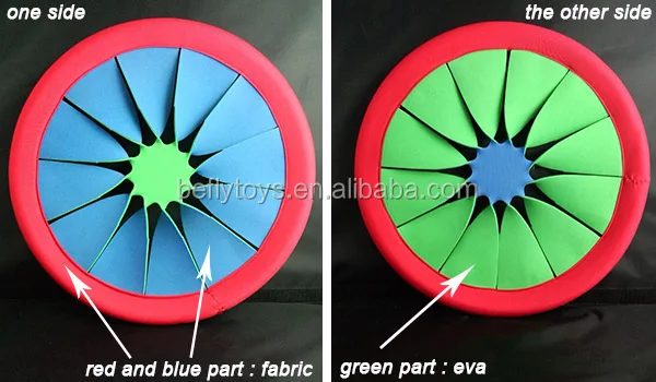 Summer Outdoor Sport Toy Fabric Flying Disc - Buy Fabric Flying Disc ...