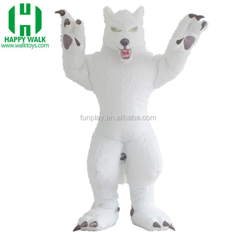 Hi High Quality Inflatable Walking Wolf Costume For Outdoor Promotion ...