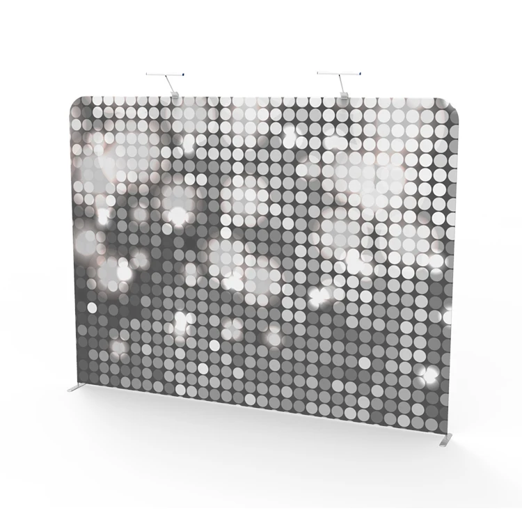 Trade Show Events 10ft Tension Fabric Ez Tube Display Stand Straight ...