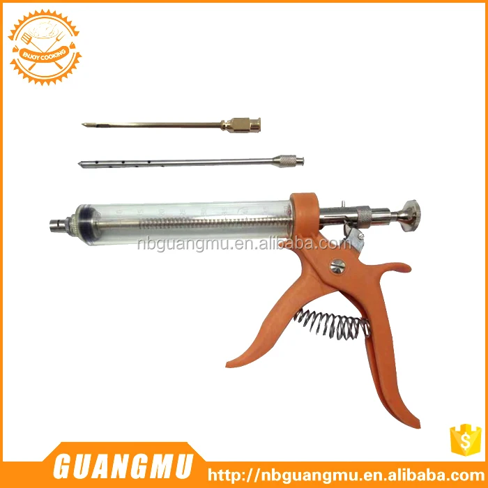 Professional Automatic Bbq Meat Marinade Injector Gun Kit - Buy ...