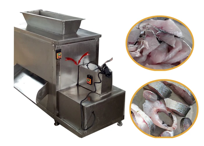 Automatic Frozen Catfish Slice Mouth Head Fish Cutter Machine of ...
