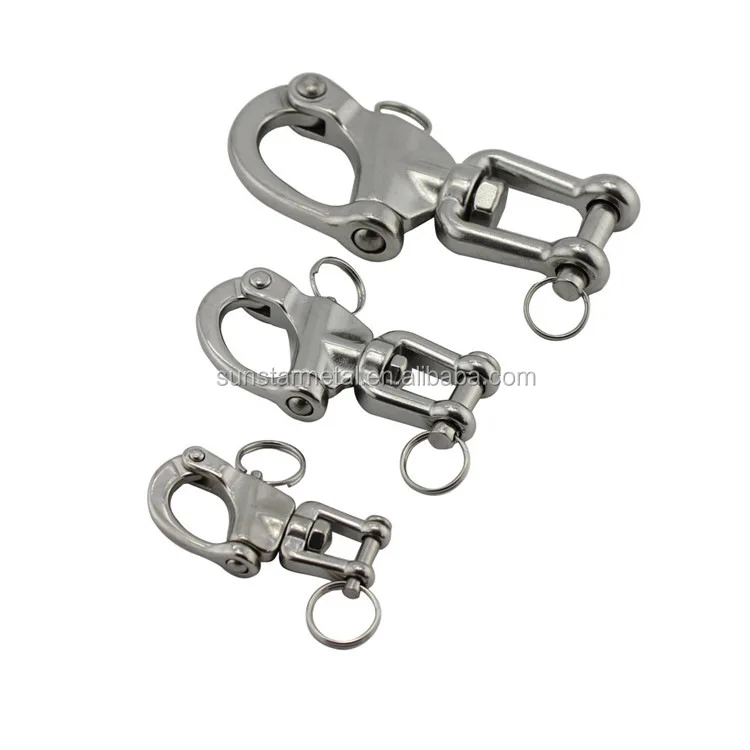 20*65mm Quick Release Bail Rigging Sailing Boat Marine Stainless Steel ...