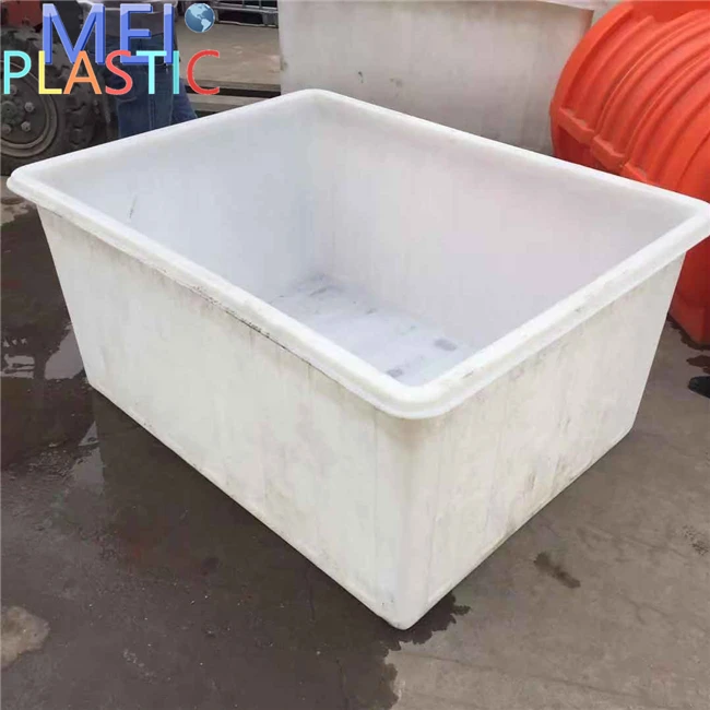 Polyethylene Large Round Plastic Tubs Aquaculture Fish Grow Tanks - Buy ...