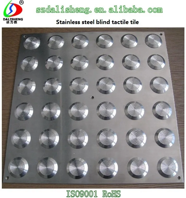 Stainless Steel Tactile Paving Tile Brick For Sidewalk - Buy Stainless ...