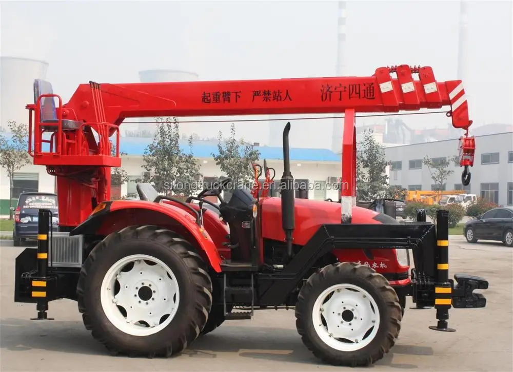 3 Ton Tractor Mounted Crane - High Load Moment & Hydraulic