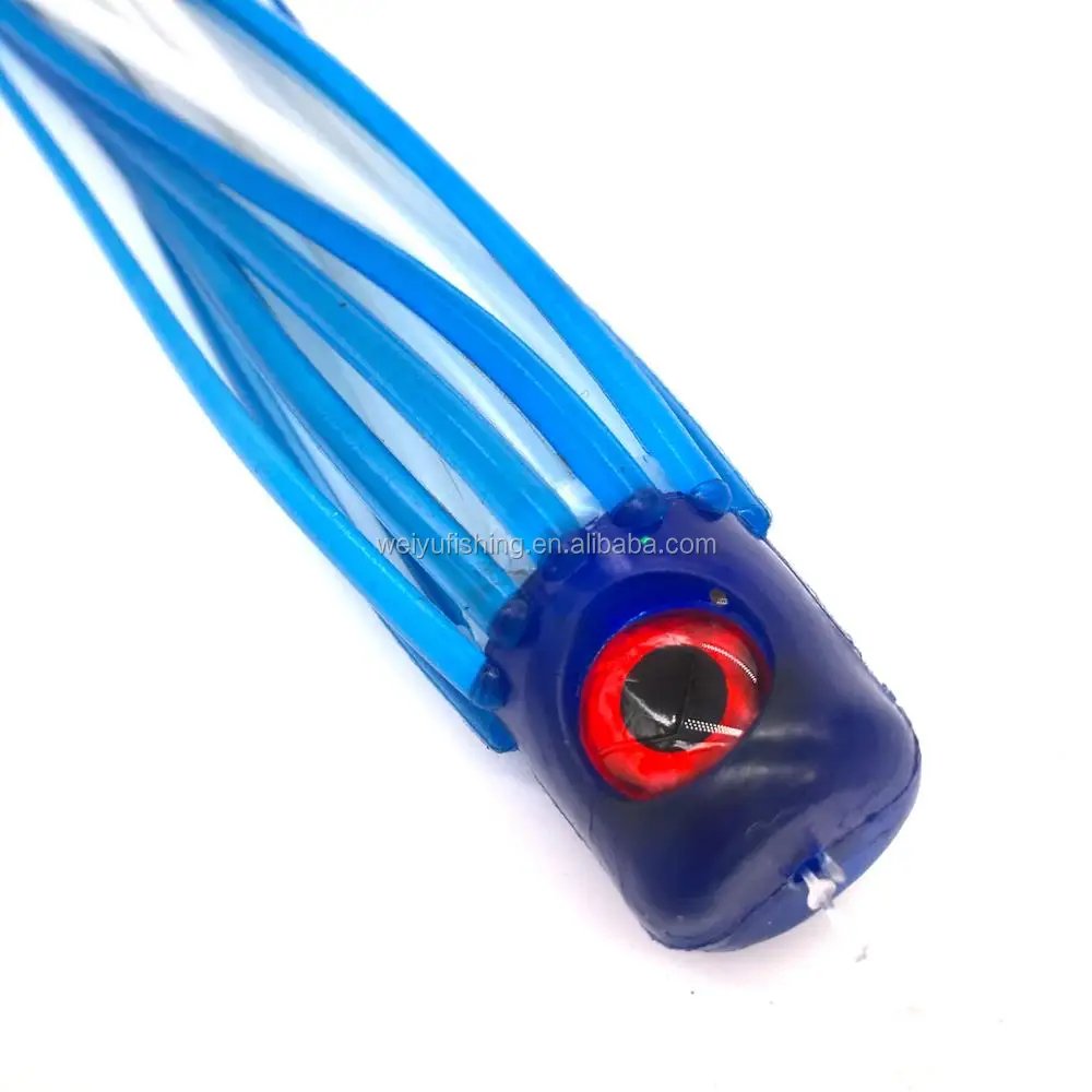 Sport Fishing Super Chugger Soft Head Offshore Saltwater Trolling Lures ...