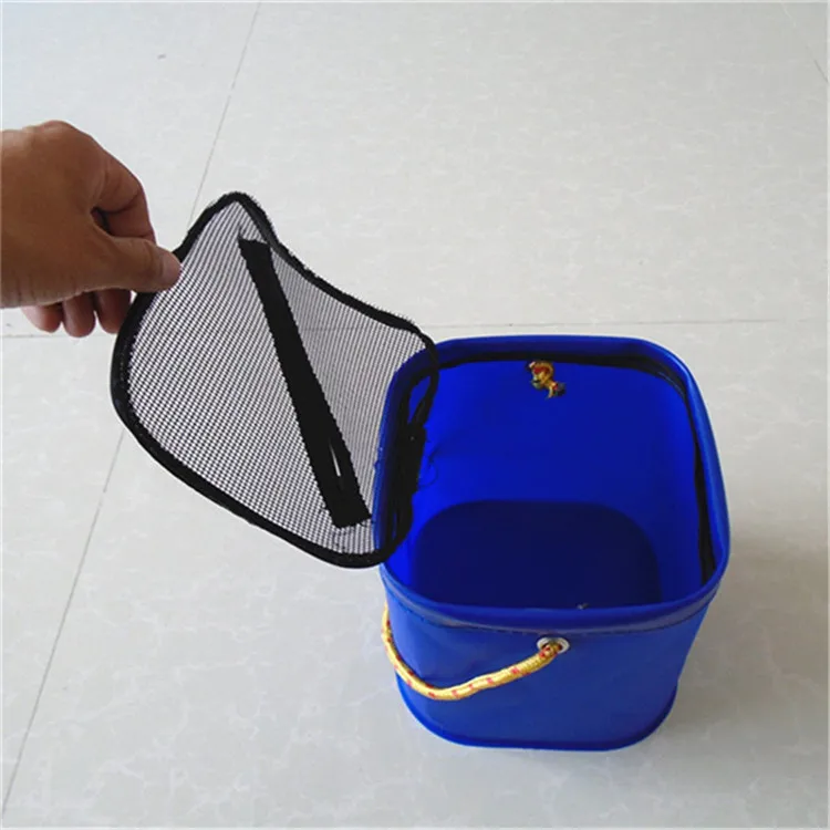 Foldable Fishing Bucket - Durable EVA Water Container