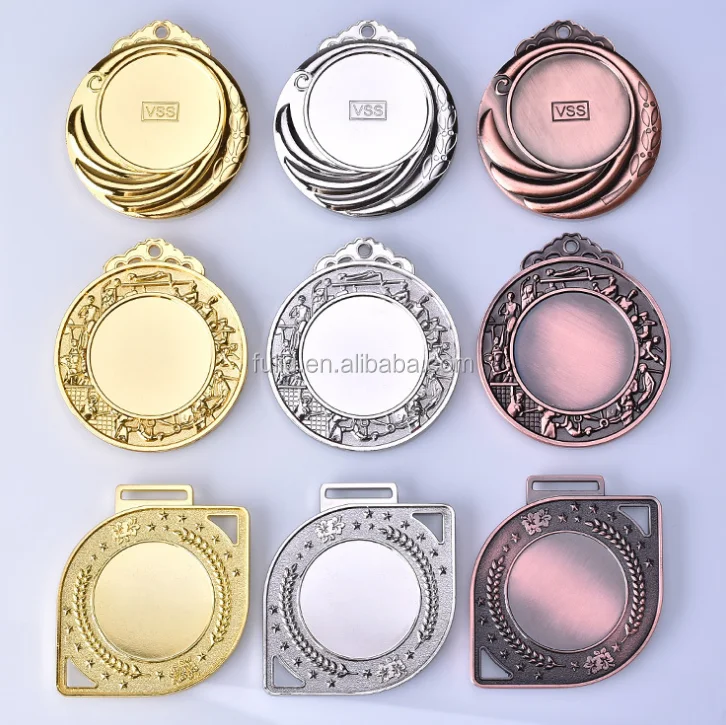 Medalla Deportiva Personalizada Para Correr,Medalla De Baile En Blanco ...