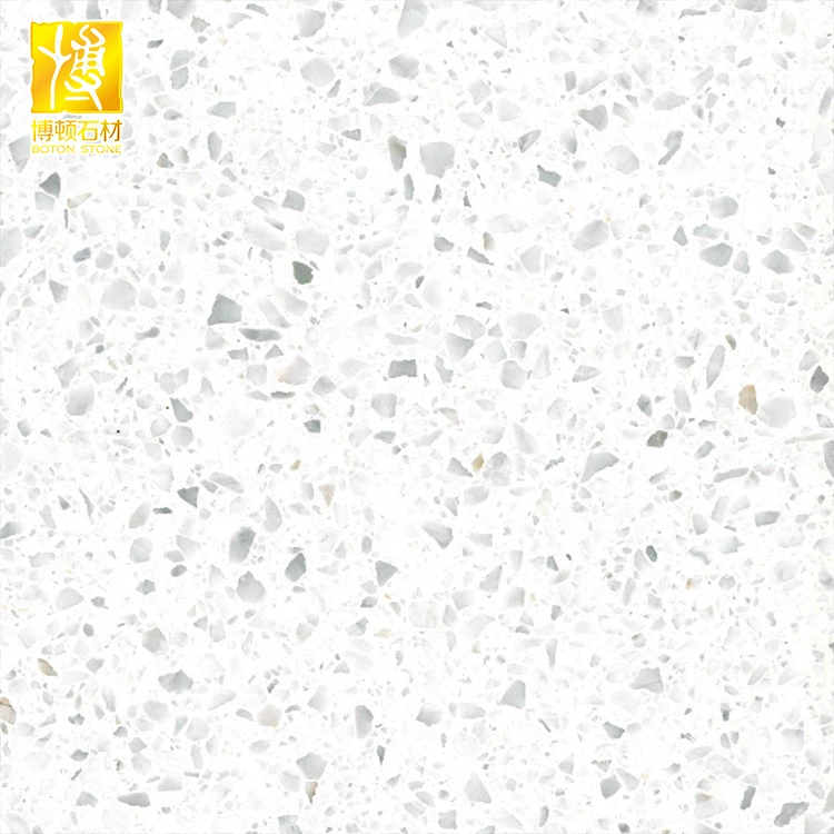 Modern Polish White Terrazzo Floor Tiles - Buy White Terrazzo Tile ...