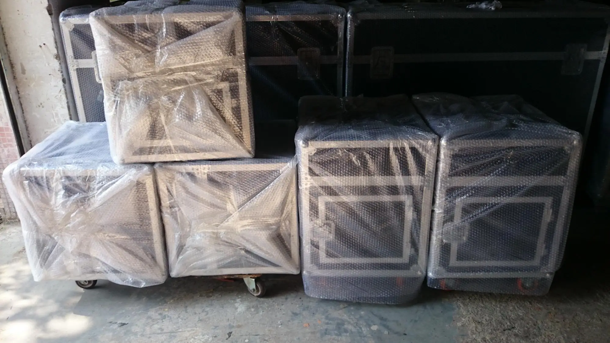 10U Rack Mount Cases with Mixer Computer Slant Top & Back Door