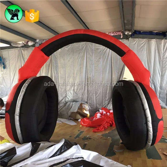 Promotional Advertising Inflatable Headphone,Inflatable Headset Arch ...