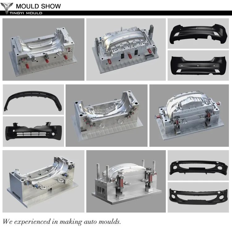 High Quality Plastic Bumper Injection Molding Auto Mould Bumper Mould ...