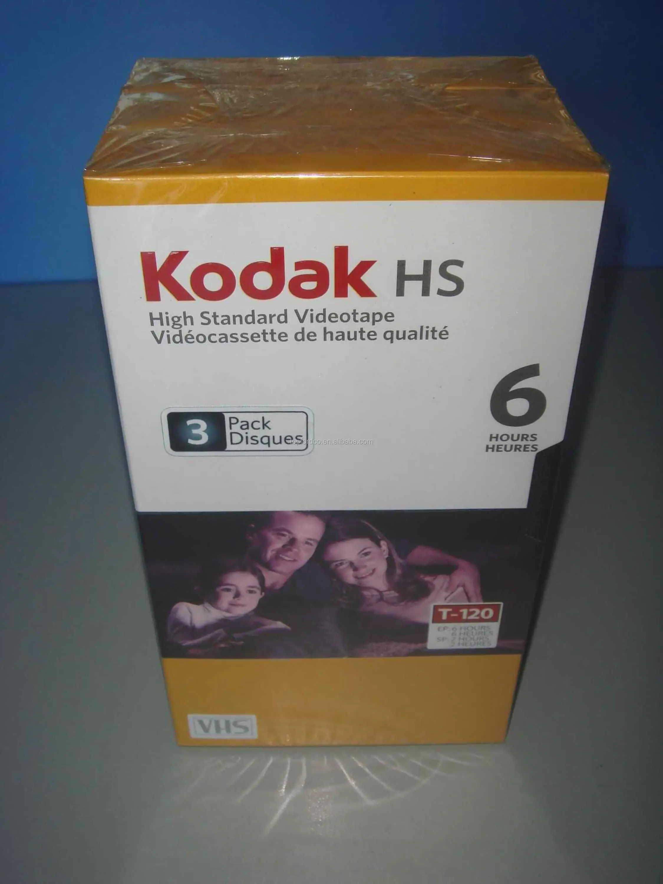 E180 Blank VHS Video Cassette Tapes - Available in 1pcs, 3pcs, and ...