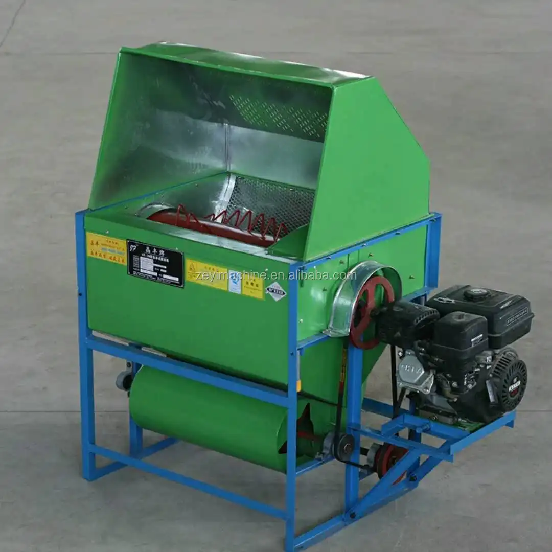 Gasoline Paddy Rice Husking Machine / Electric Wheat Thresher / Diesel ...