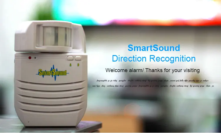 Pir Motion Sensor Activated Audio Speaker With Audio Output Port - Buy ...